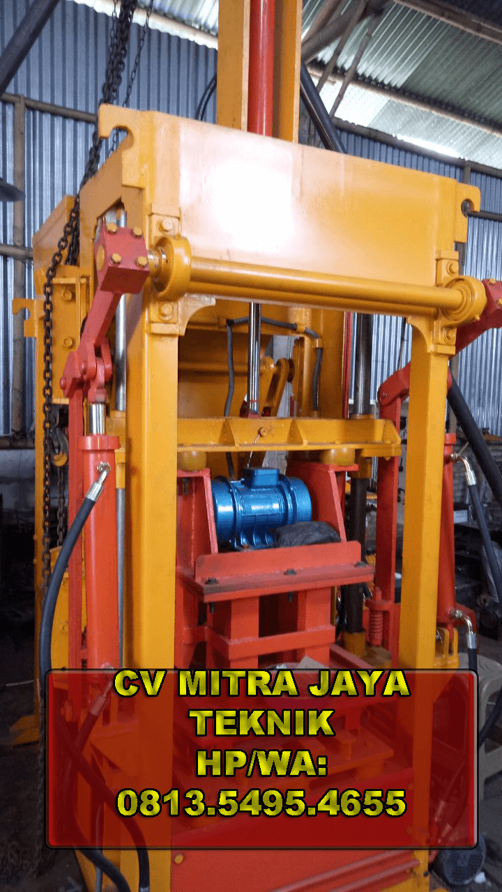 Jual Mesin paving block dan Press batako hub 0838.3060.0218
